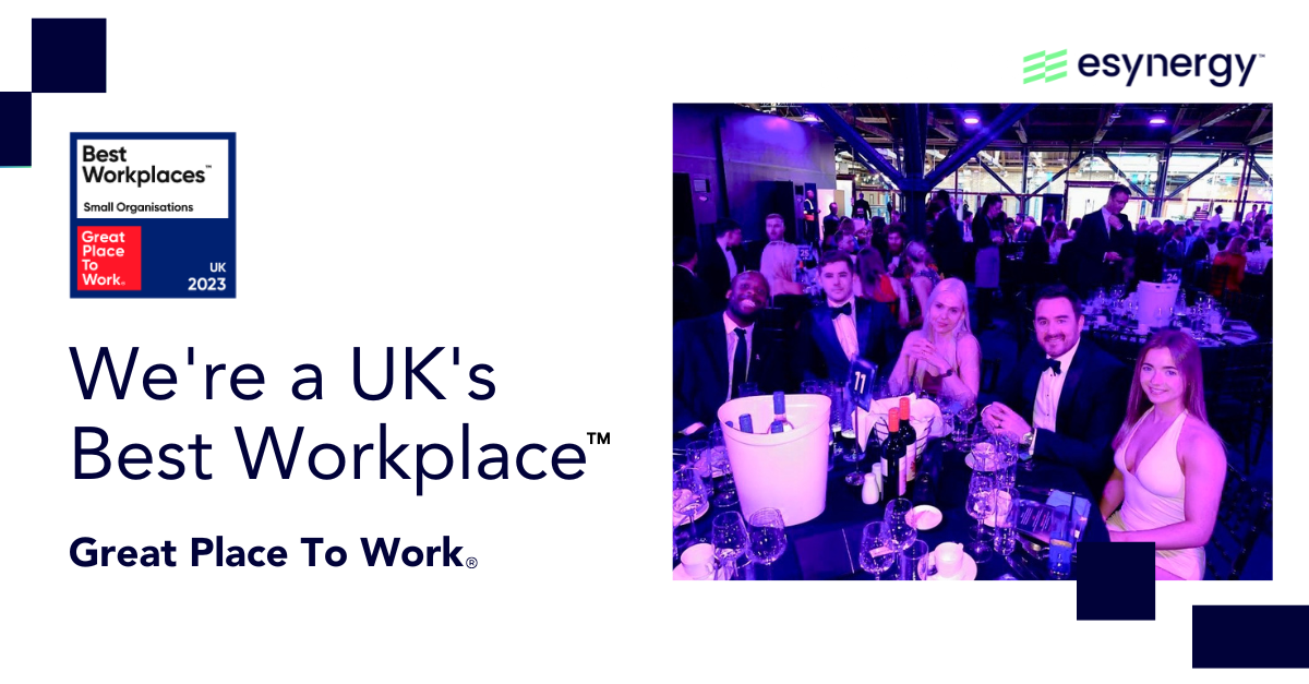 esynergy Celebrates Ranking in 2023 UK's Best Workplaces | esynergy ...